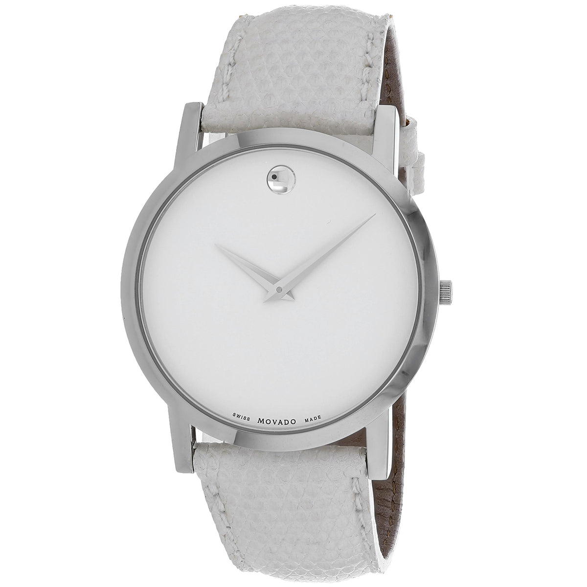 Movado Women's Classic White Dial Watch - 605650 — Accuratime