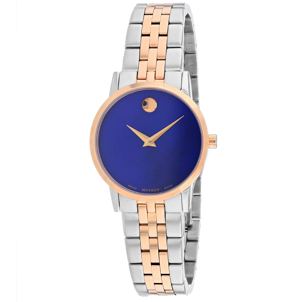 Movado Women's Museum Blue Dial Watch - 607268 — Accuratime