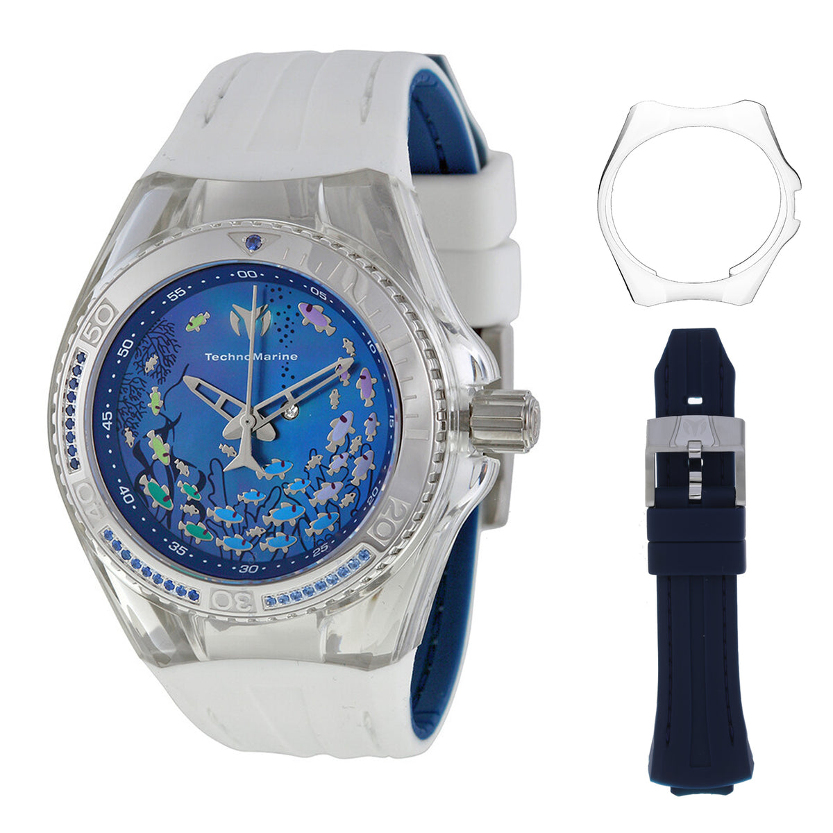 Technomarine Women's Cruise Blue Dial Watch - 113010 — Accuratime