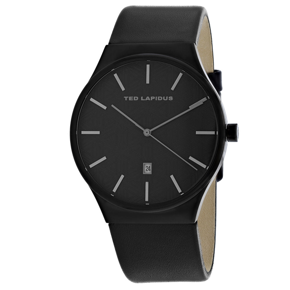 Ted Lapidus Men's Classic Black Dial Watch - 5131703 — Accuratime