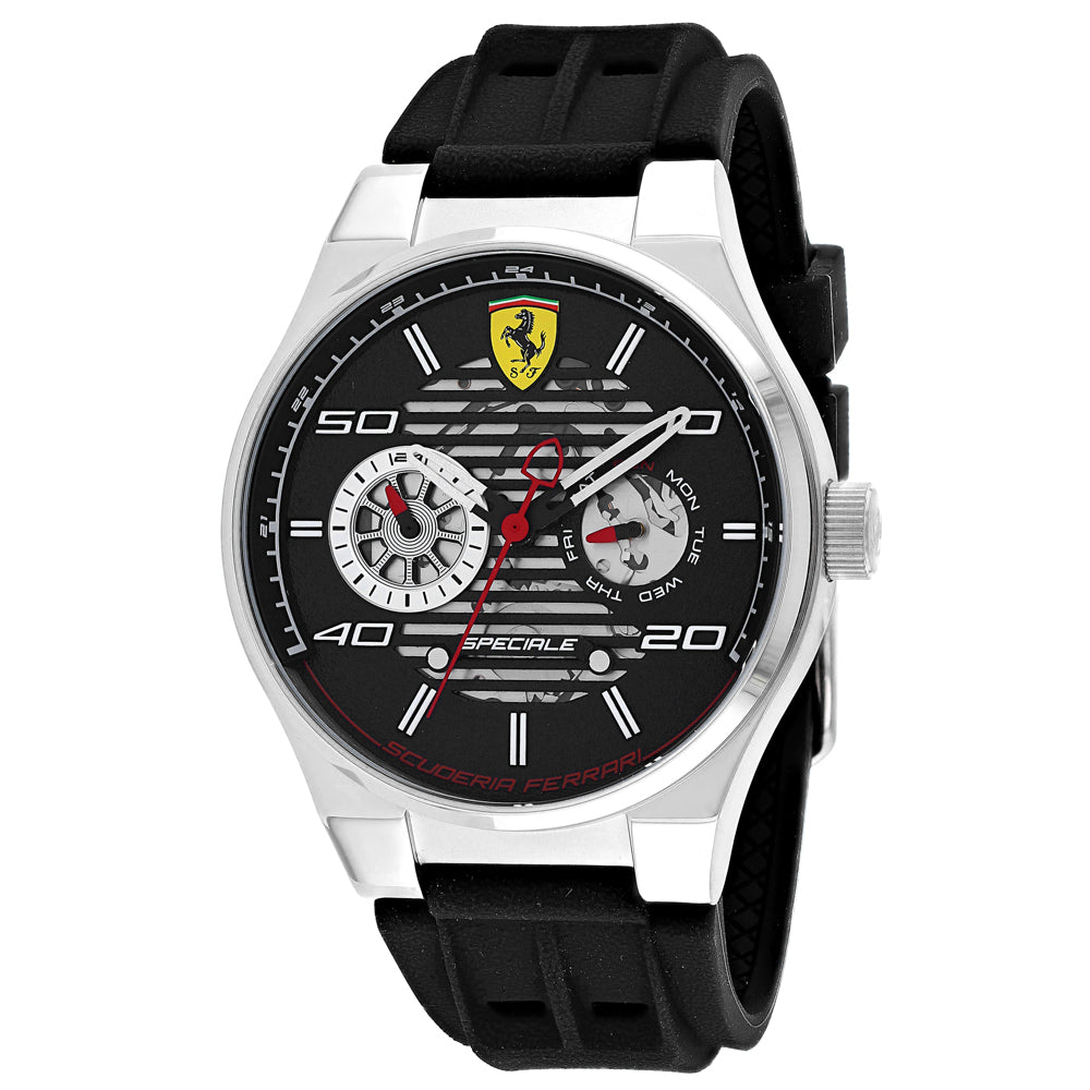 Ferrari Men's Speciale Black Dial Watch - 830429 — Accuratime