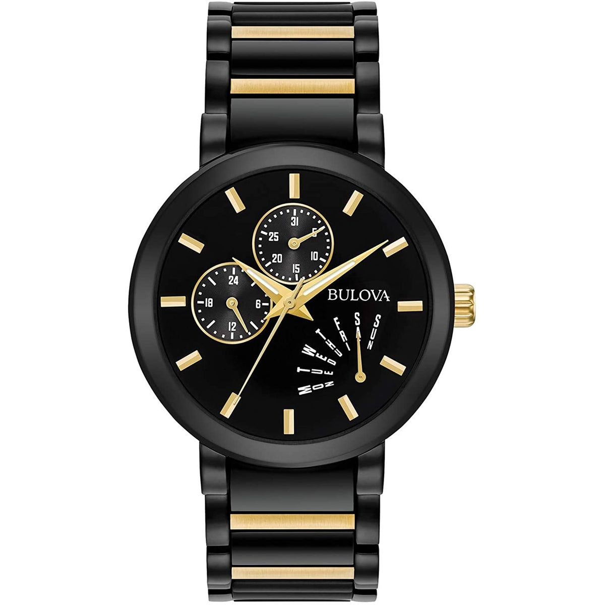 Bulova Men's Classic Black Dial Watch - 98C124 — Accuratime
