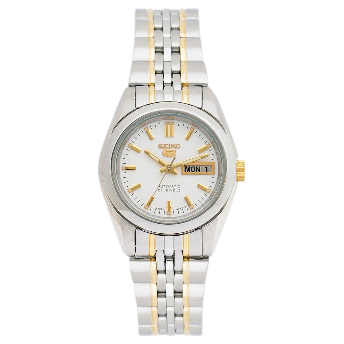 Seiko Women's Series 5 White Dial Watch - SYMA35K1 — Accuratime