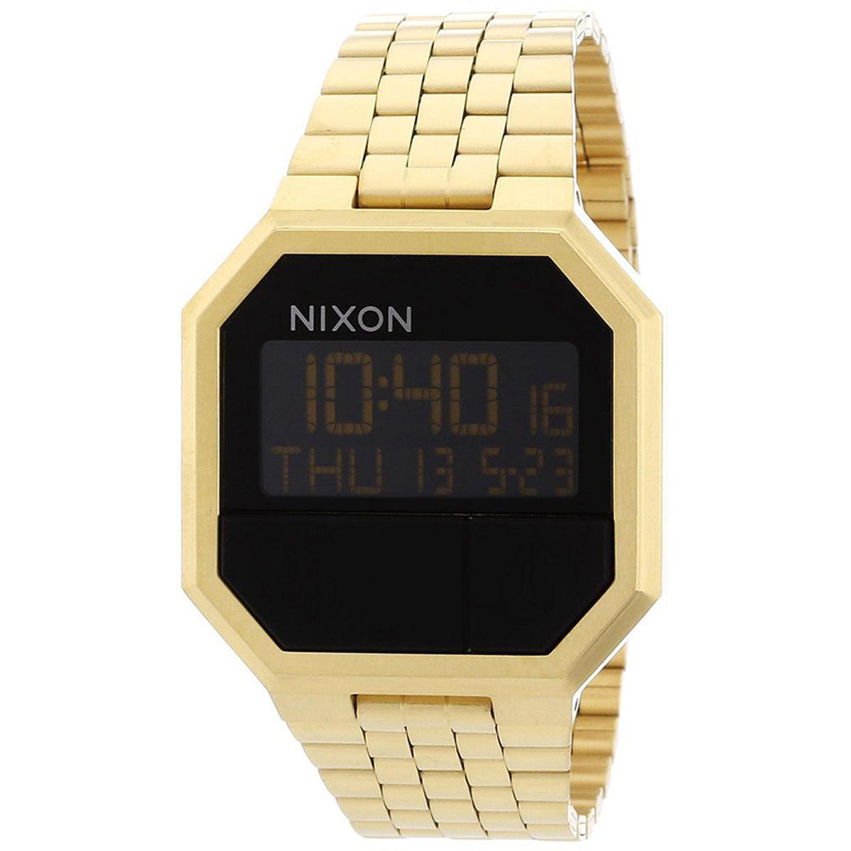 Nixon Men's Re-Run Black Dial Watch - A158-502 — Accuratime