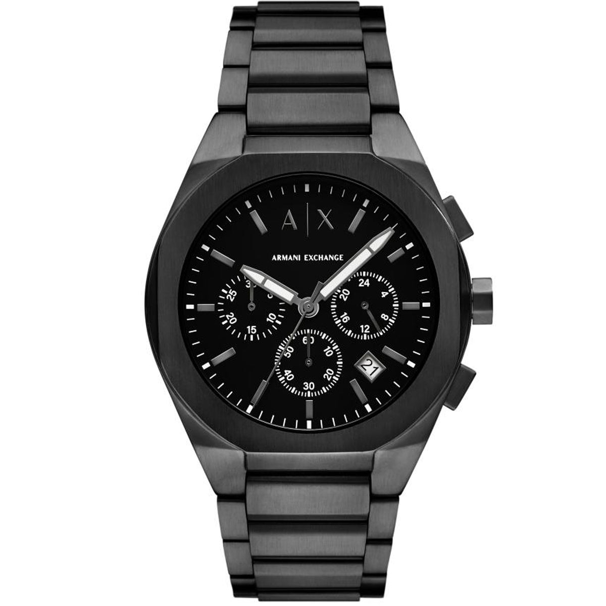 Armani Exchange Men's Rafael Black Dial Watch - AX4183 — Accuratime