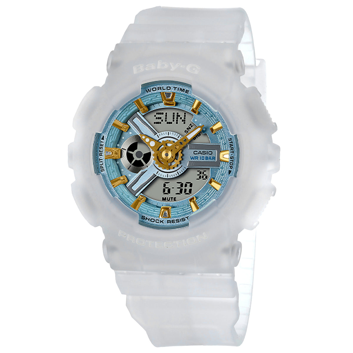 Casio Women's Baby G Blue Dial Watch - BA110SC-7A — Accuratime