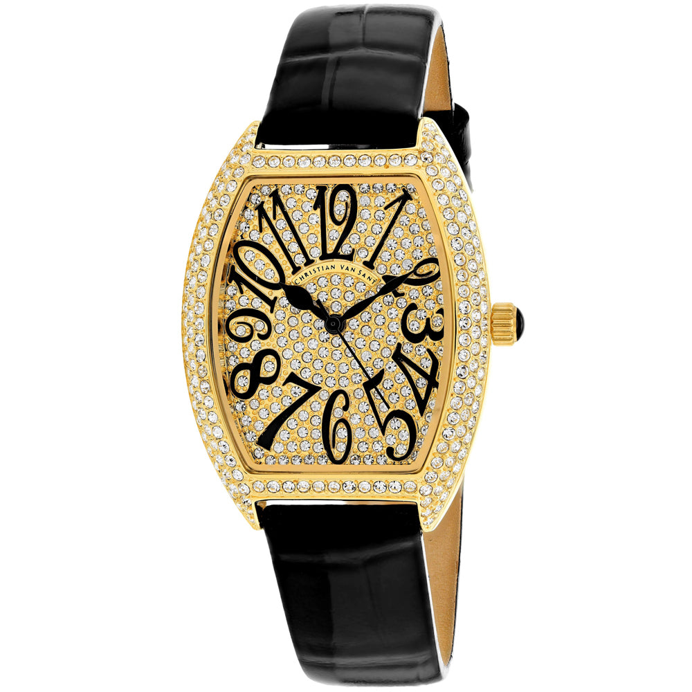 Christian Van Sant Women's Elegant Gold tone Dial Watch - CV4820 ...