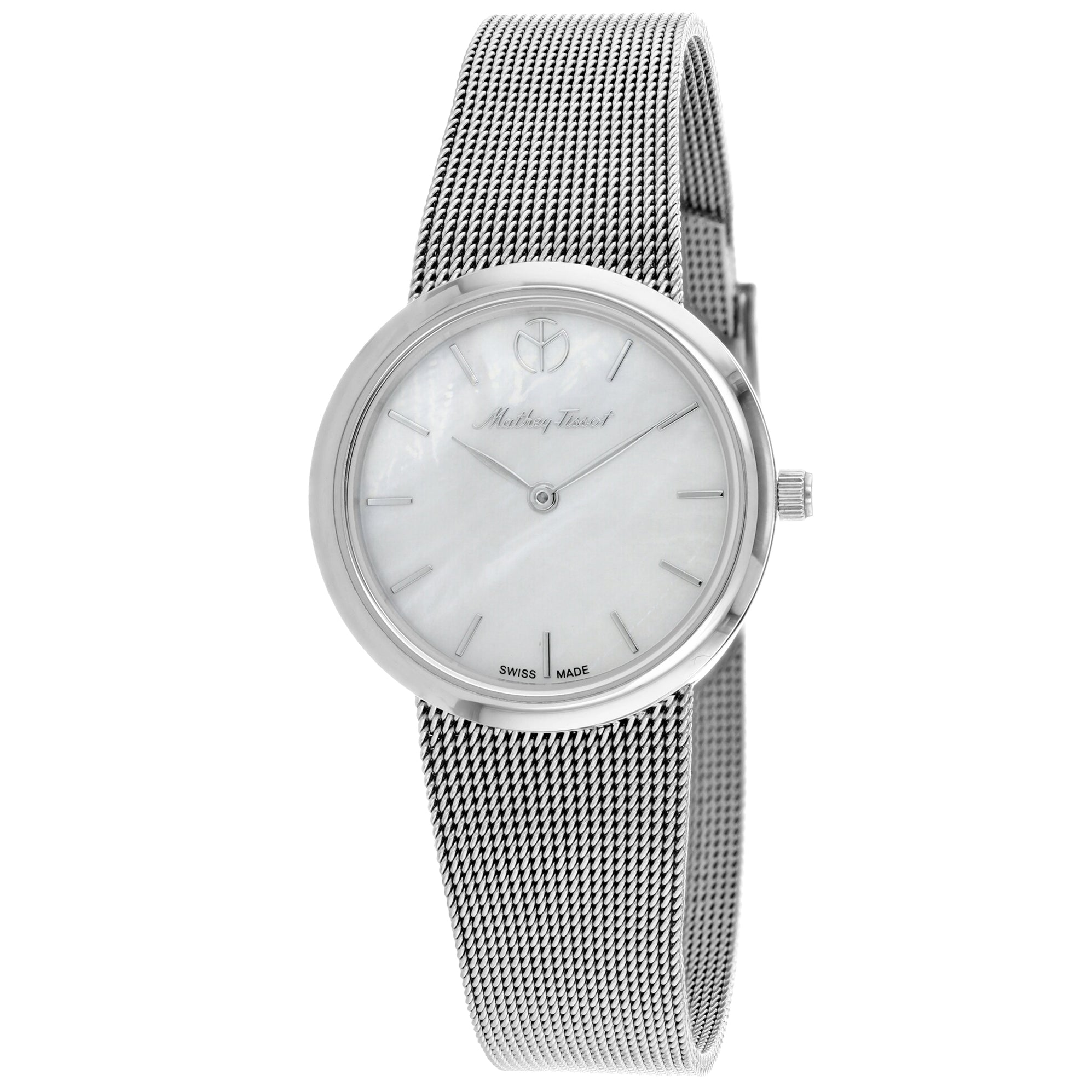 Mathey Tissot Women's Milly Mother of Pearl Dial Watch - D403AI ...