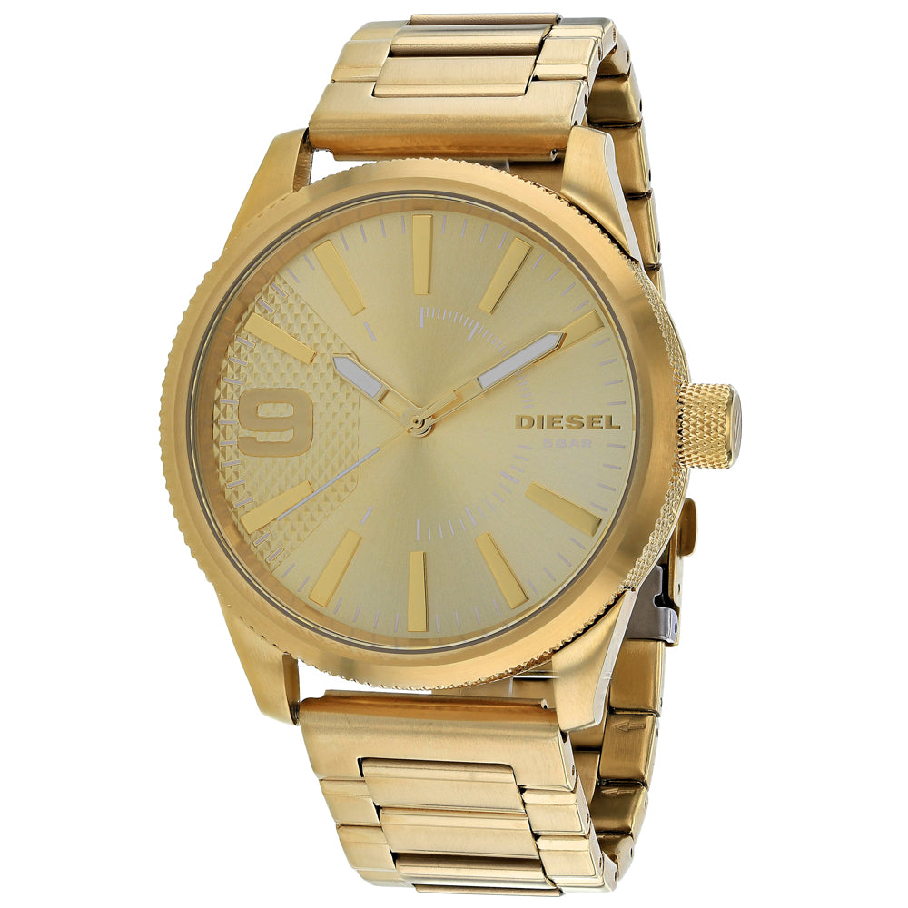 Diesel Men's Rasp Gold Dial Watch - DZ1761 — Accuratime