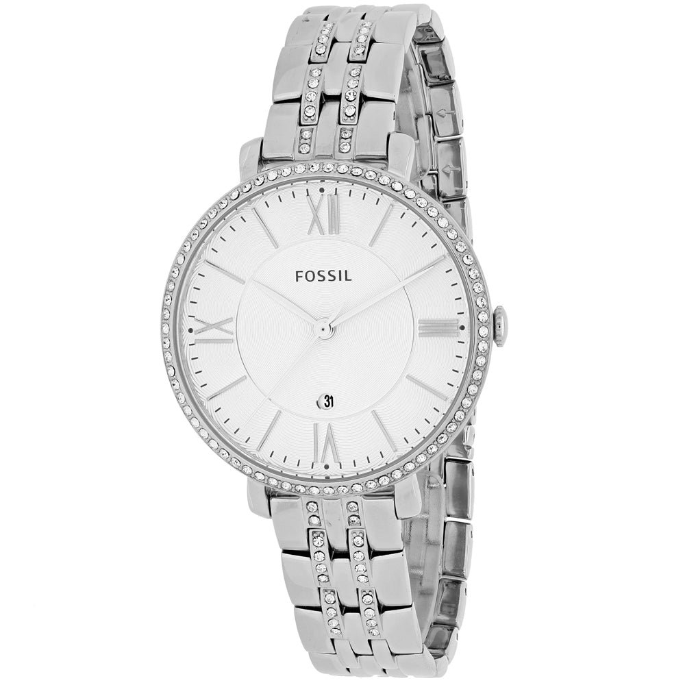 Fossil Women's Jacqueline Silver Dial Watch - ES3545 — Accuratime