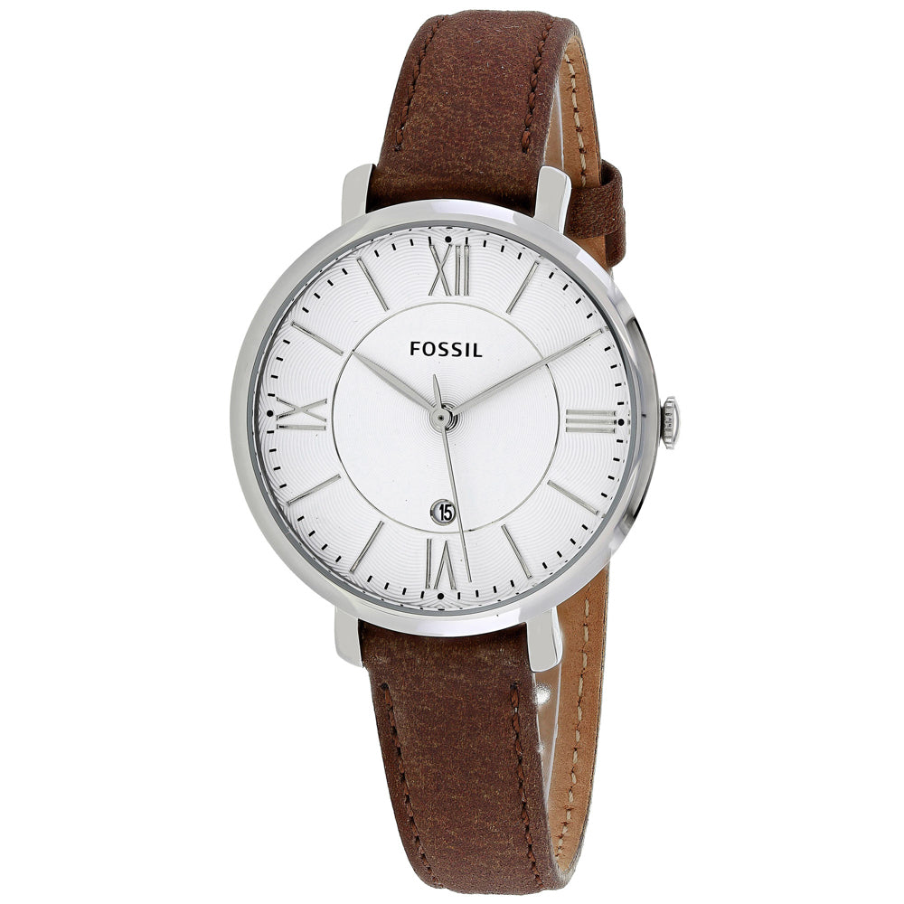 Fossil Women's Jacqueline White Dial Watch - ES3708 — Accuratime