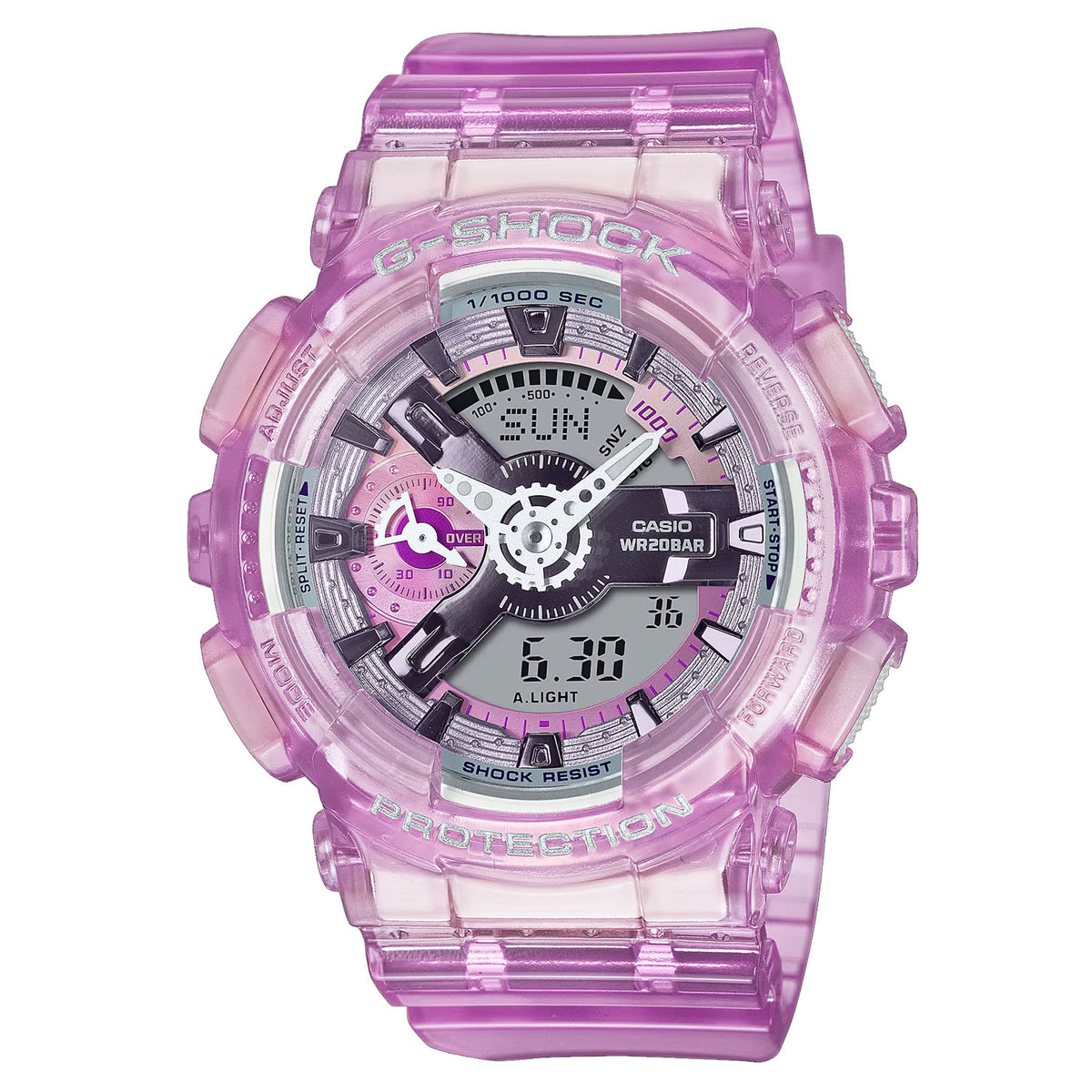 Casio Women's G-Shock Pink Dial Watch - GMAS110VW-4A — Accuratime