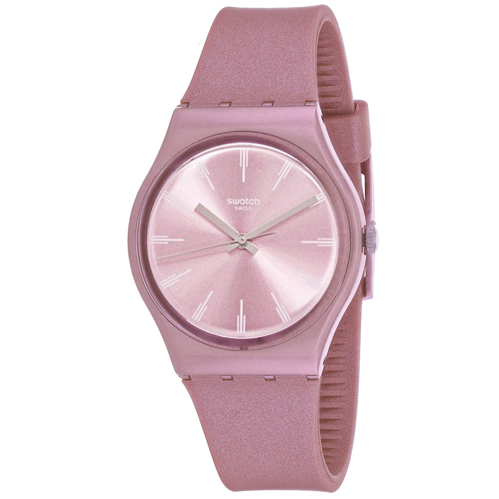 Swatch Women's Classic Pink Dial Watch - GP161 — Accuratime
