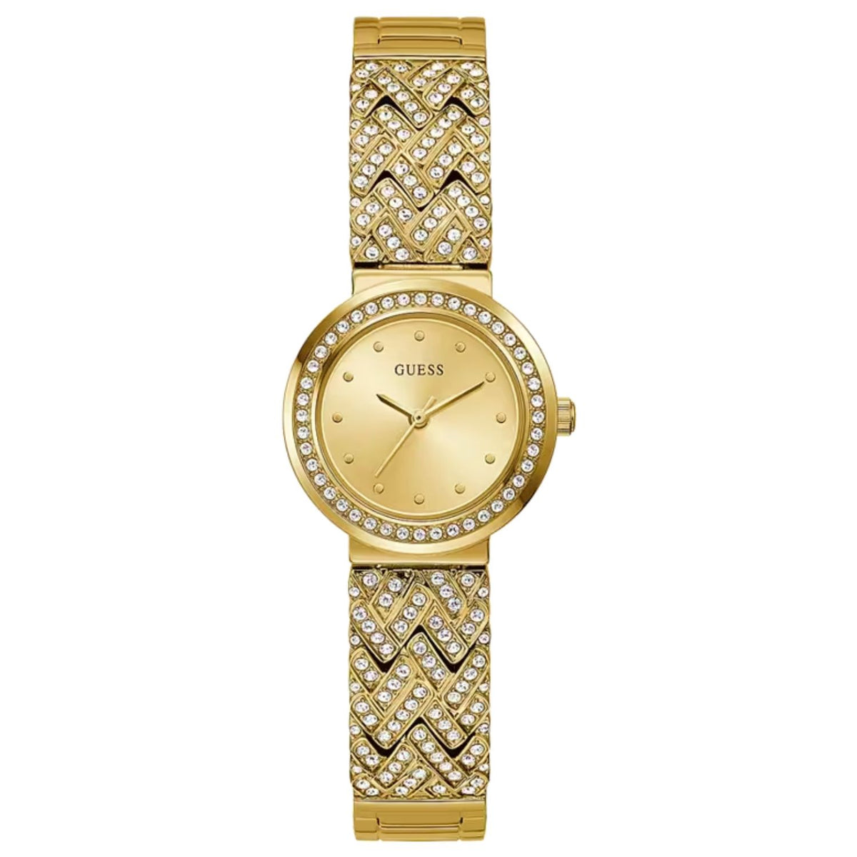 Guess Women's Treasure Gold Dial Watch - GW0476L2 — Accuratime