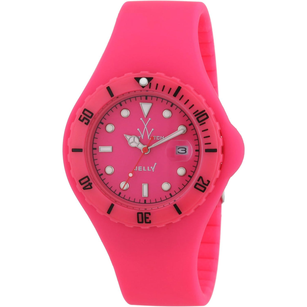 Toy Watch Women's Jelly Pink Dial Watch - JY04PS — Accuratime