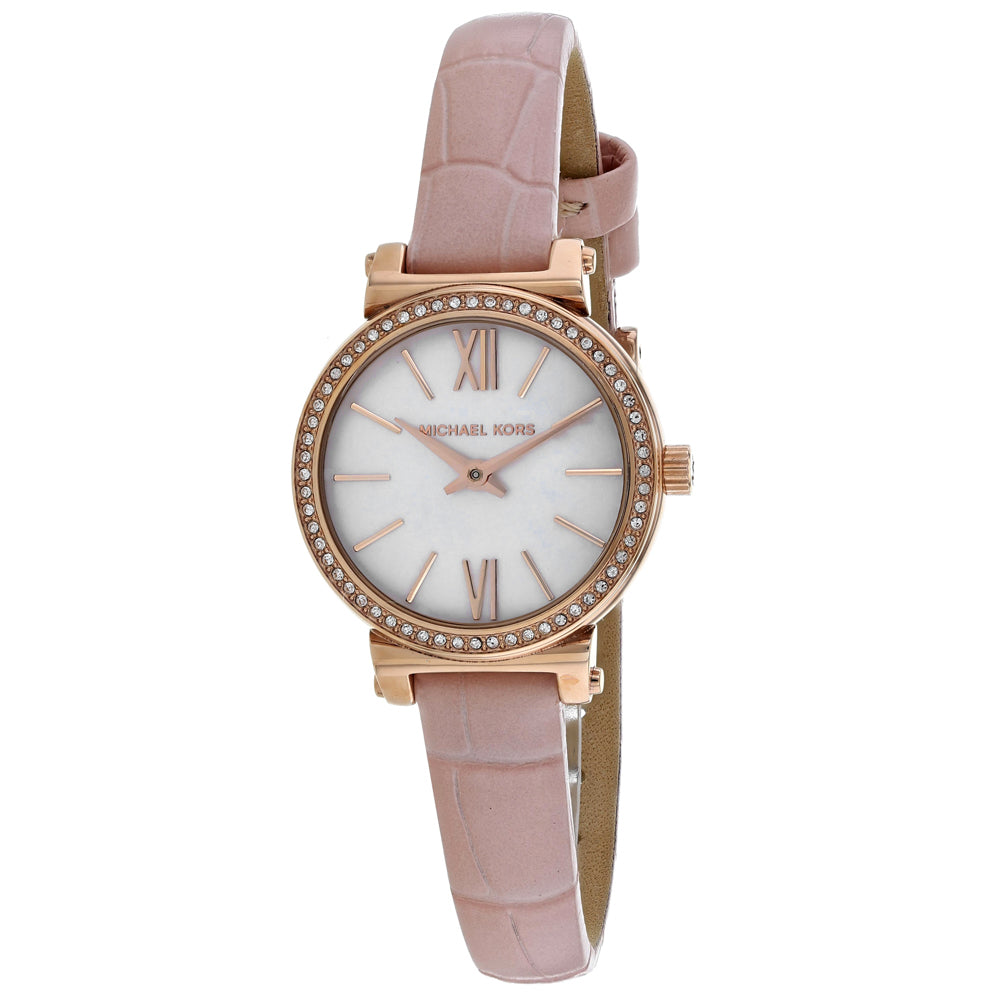 Michael Kors Women's Sofie White MOP Dial Watch - MK2715 — Accuratime