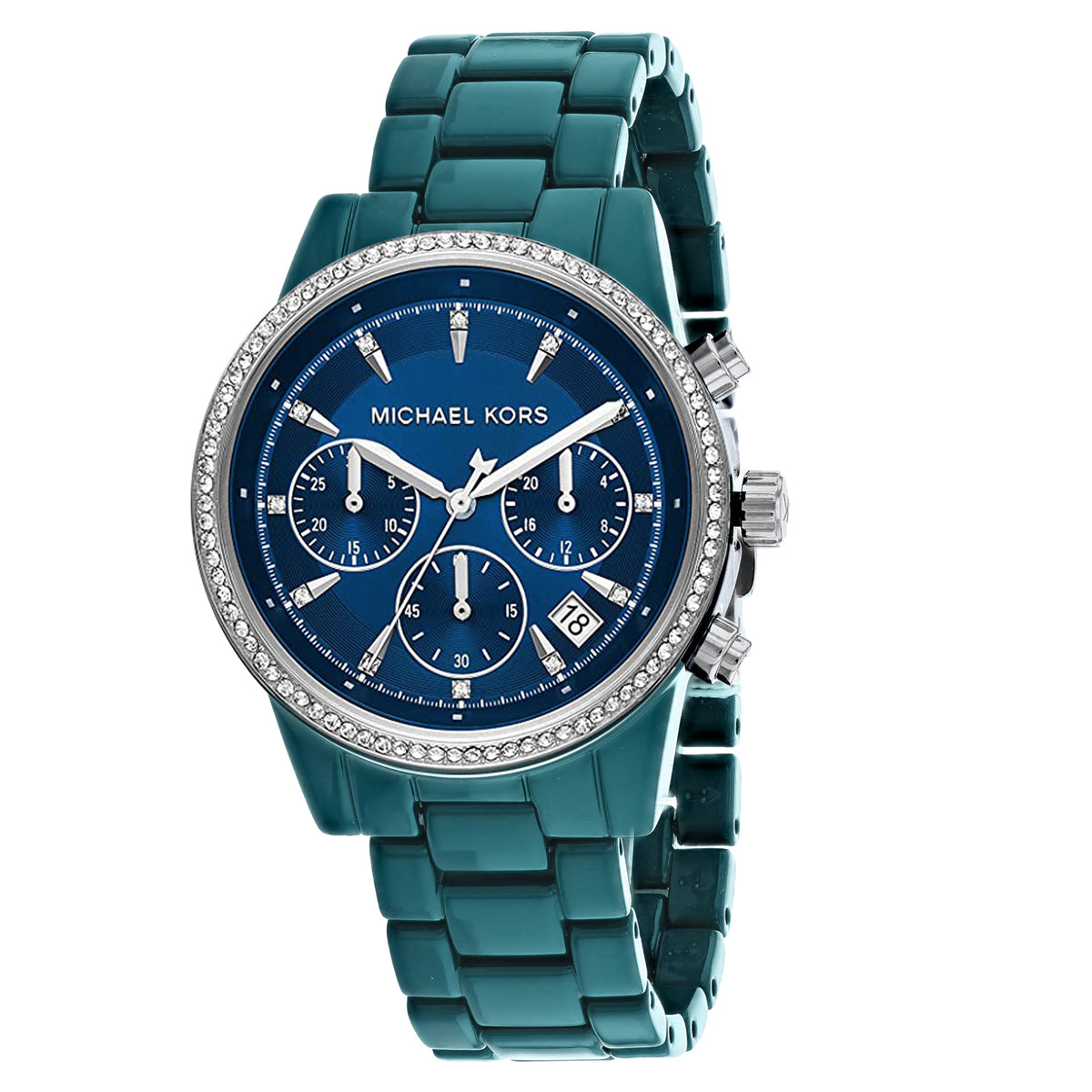 Michael Kors Women's Ritz Blue Dial Watch - MK6722 — Accuratime