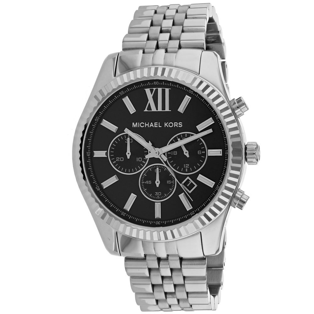 Michael Kors Men's Lexington Black Dial Watch - MK8602 — Accuratime