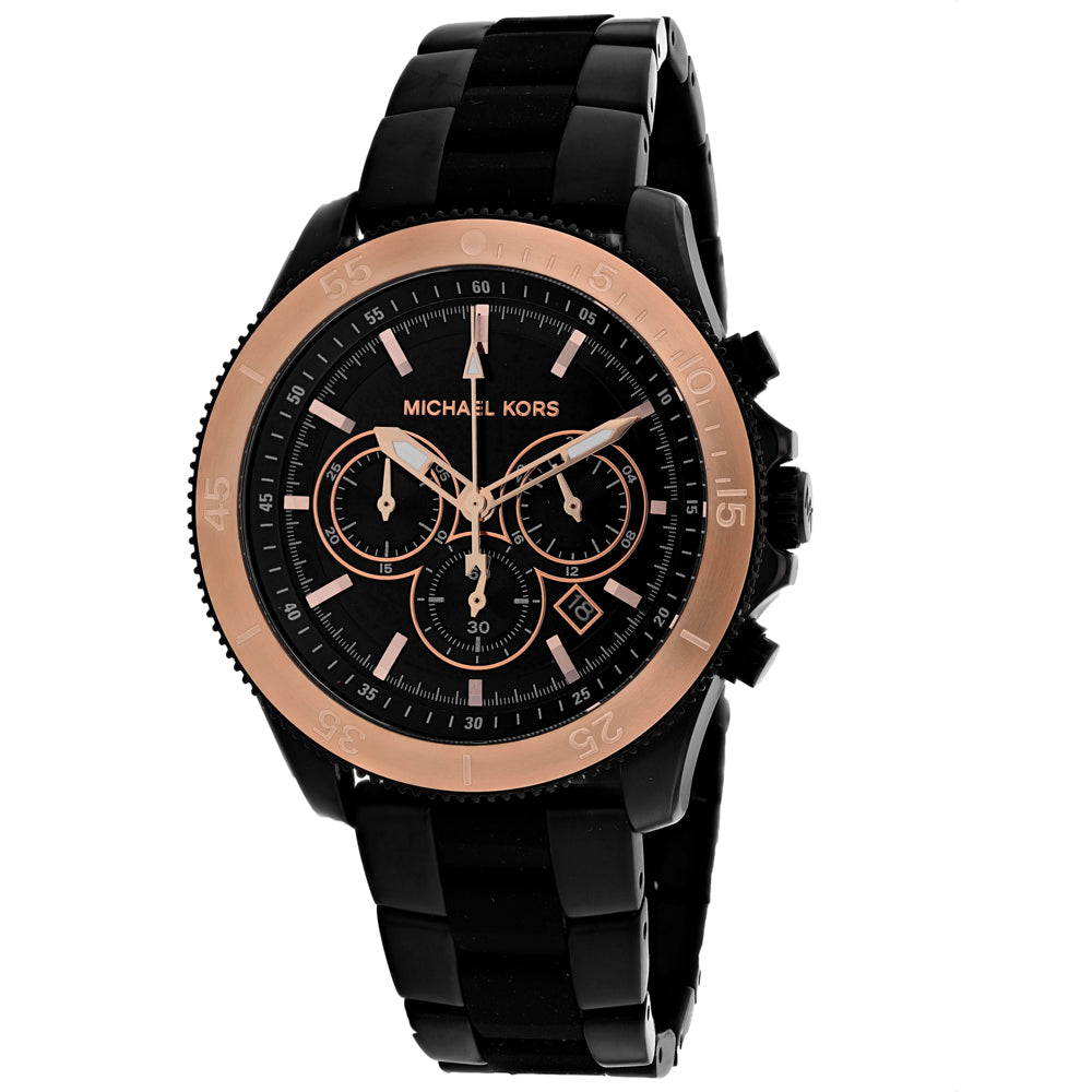 Michael Kors Men's Merrick Black Dial Watch - MK8666 — Accuratime
