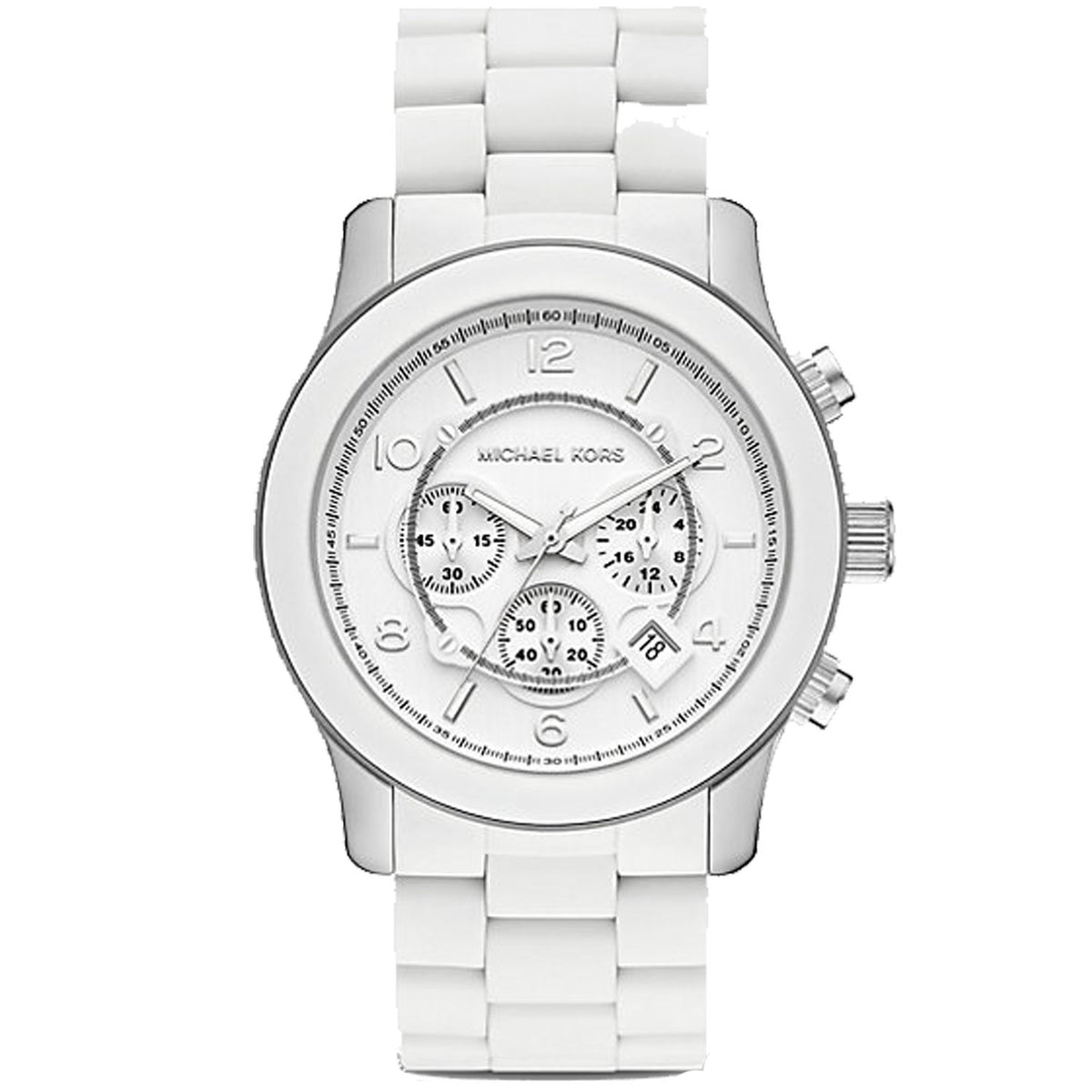 Michael Kors Men's Runway White Dial Watch - MK9076 — Accuratime