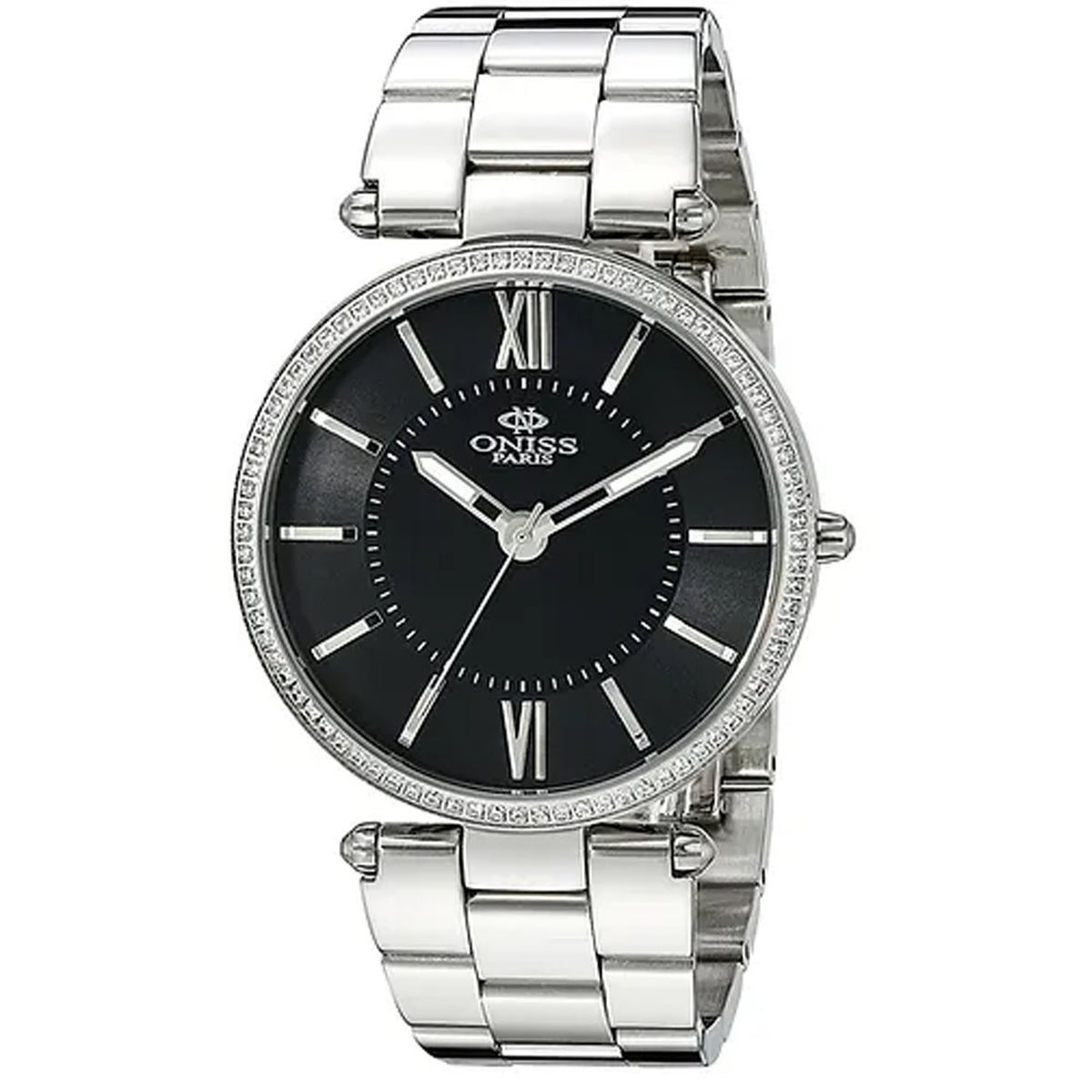 Oniss Women's Princess Black Dial Watch - ON6021N-LBK — Accuratime