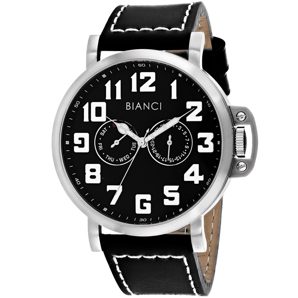 Roberto Bianci Men's Baldini Black dial watch - RB54430 — Accuratime