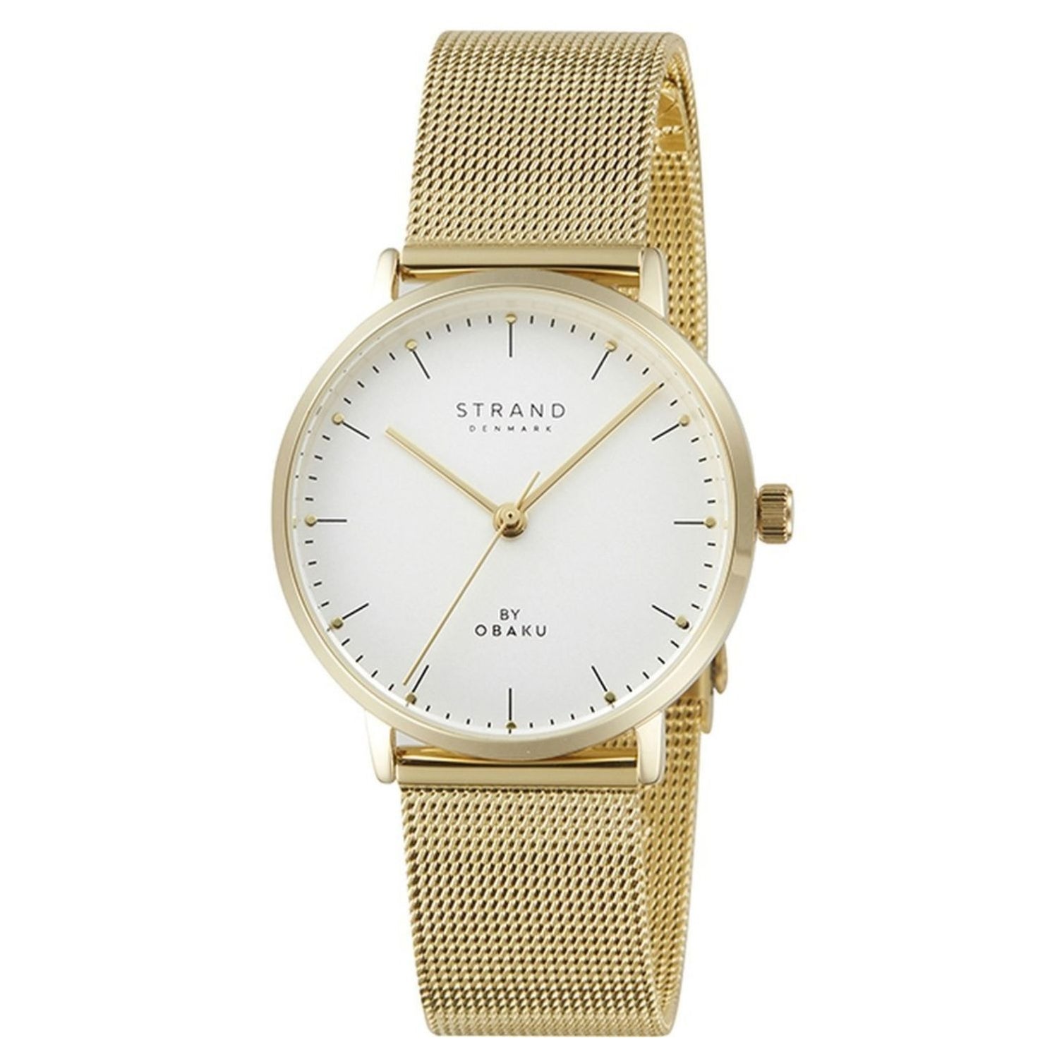 Obaku Women's Gonone White Dial Watch - S725LXGIMG-DG — Accuratime