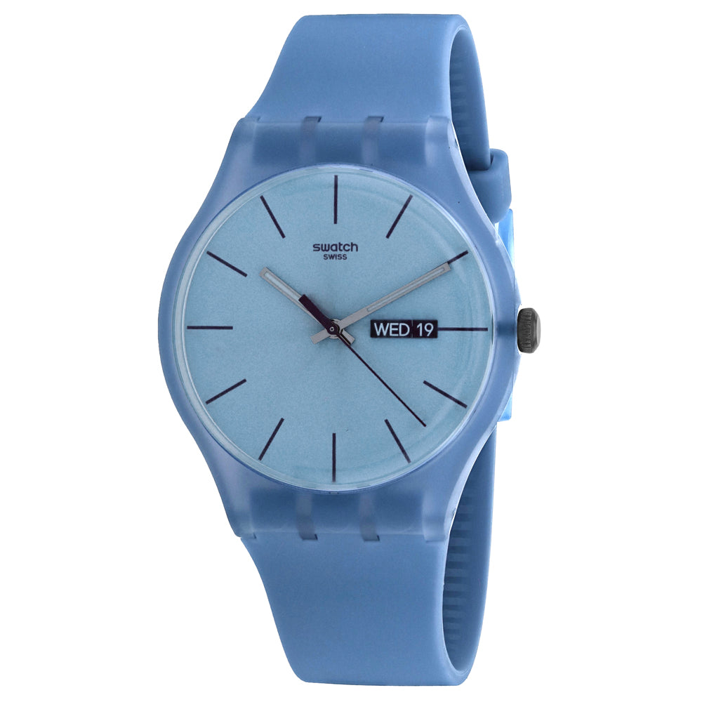 Swatch Men's Gent Blue Dial Watch - SUOS701 — Accuratime