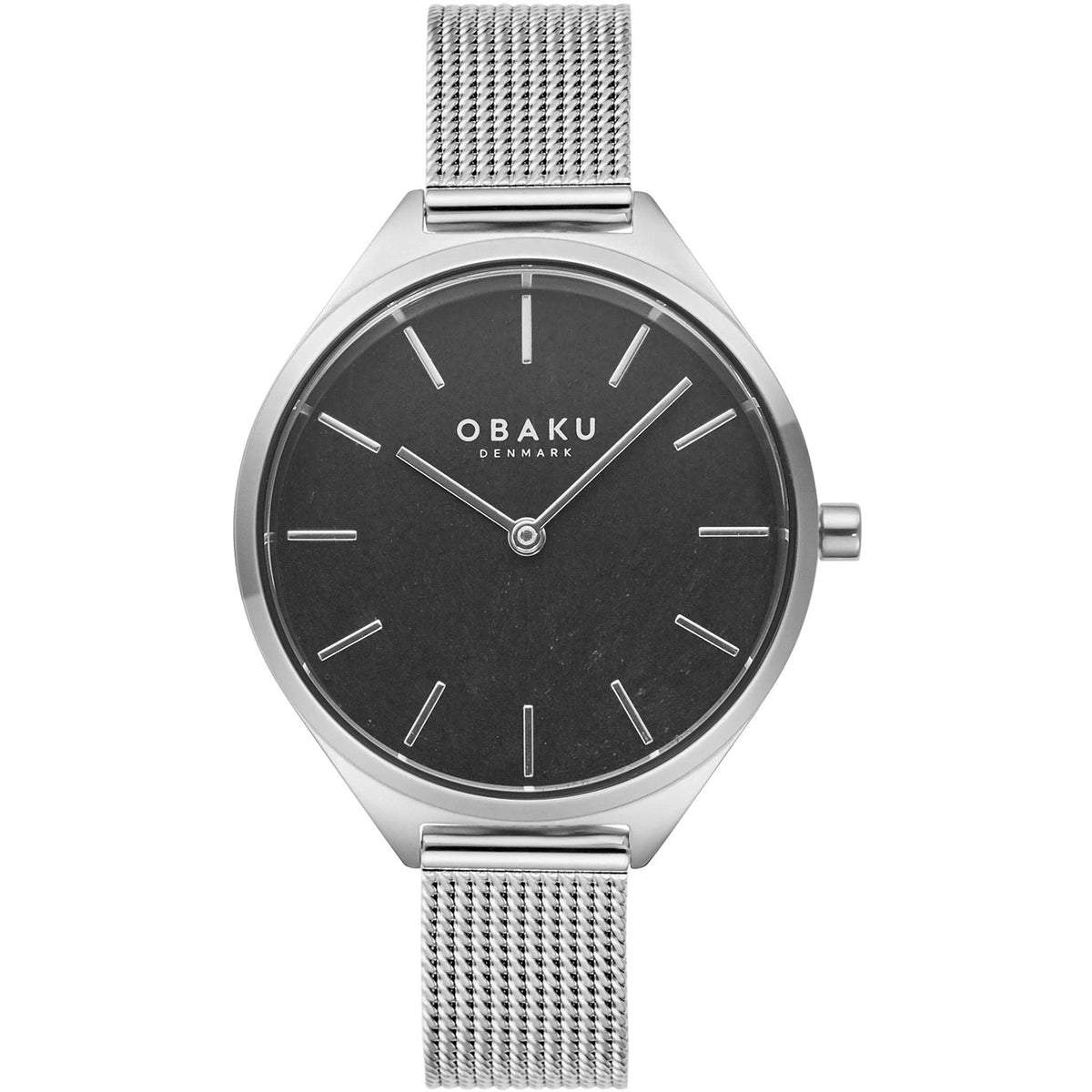 Obaku Women's Kaffe Black Dial Watch - V257LHCNMC — Accuratime