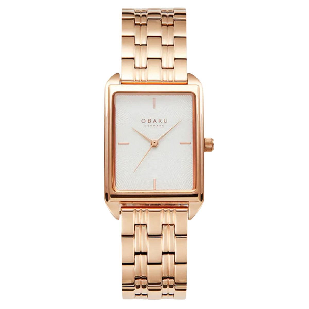 Obaku Women's Kamille White Dial Watch - V293LXVISV — Accuratime