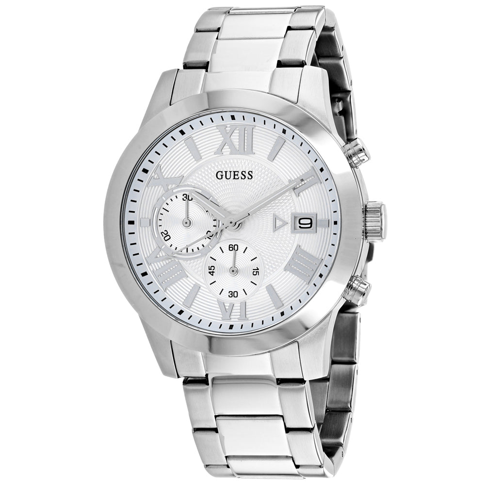 Guess Men's Classic Silver Dial Watch - W0668G7 — Accuratime
