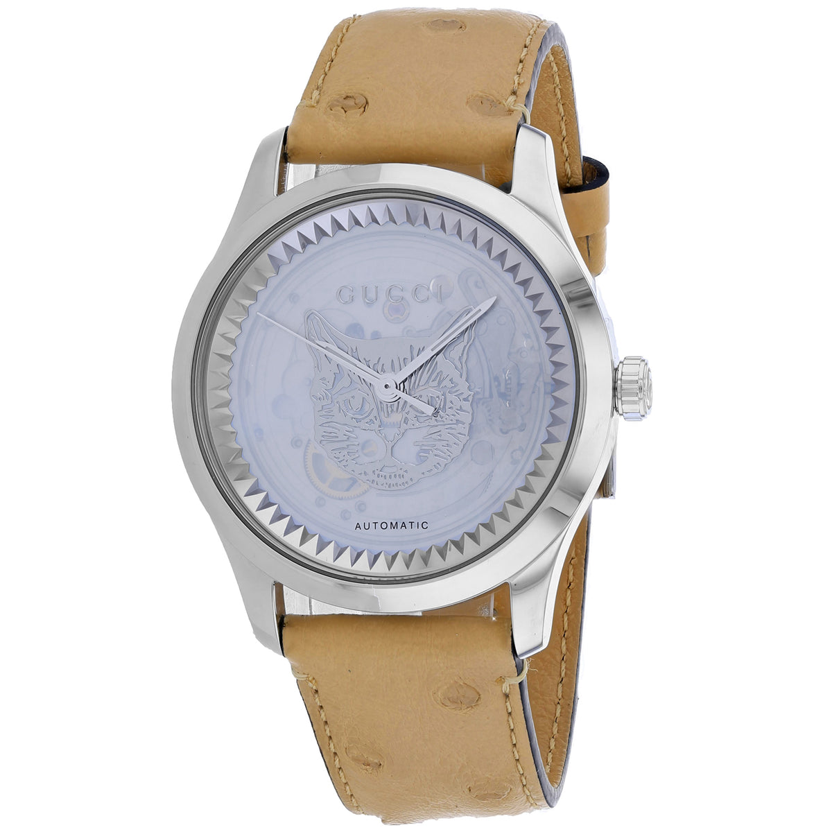 Gucci Women's G-Timeless Automatic Silver Dial Watch - YA1264112 ...