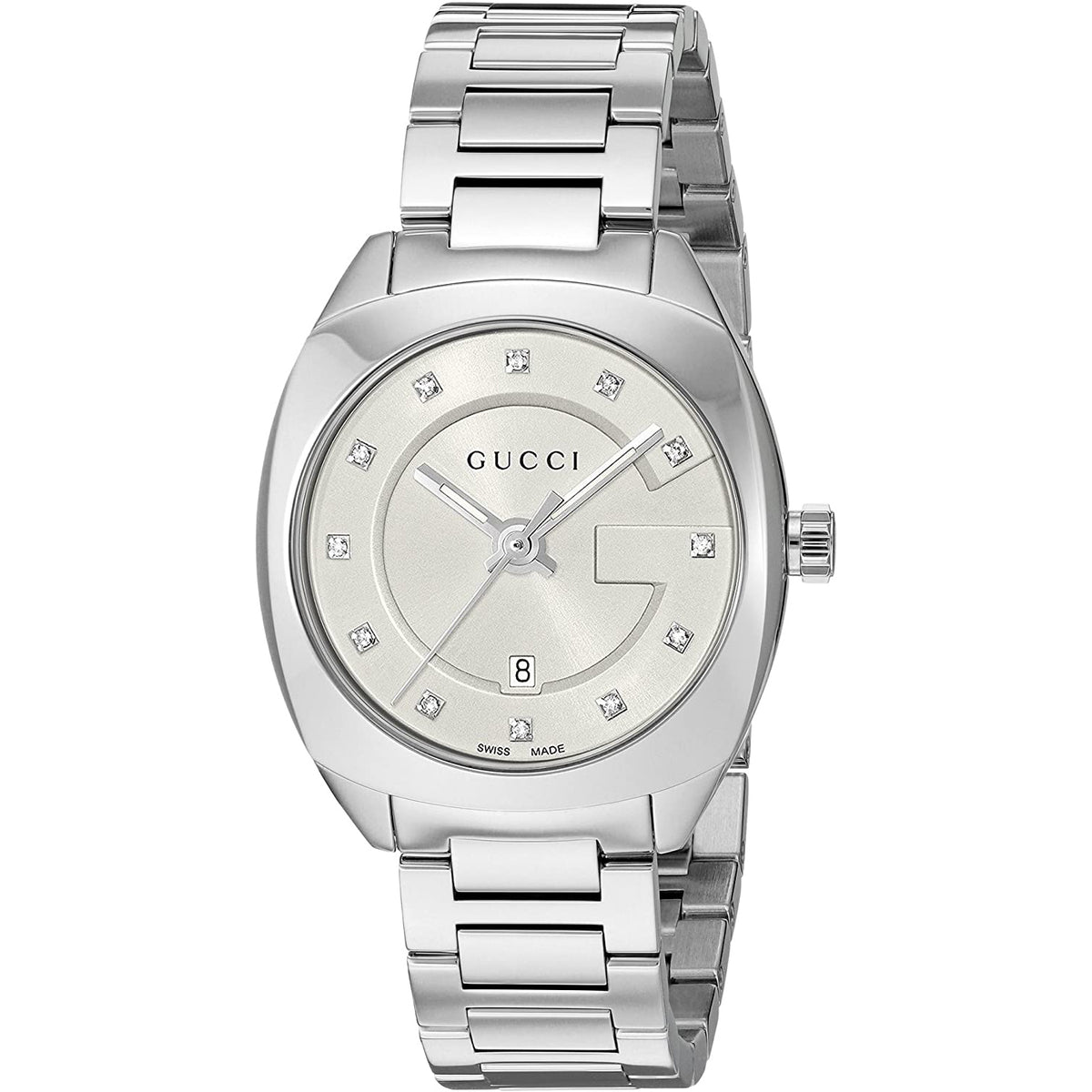 Gucci Women's GG2570 White Dial Watch - YA142504 — Accuratime