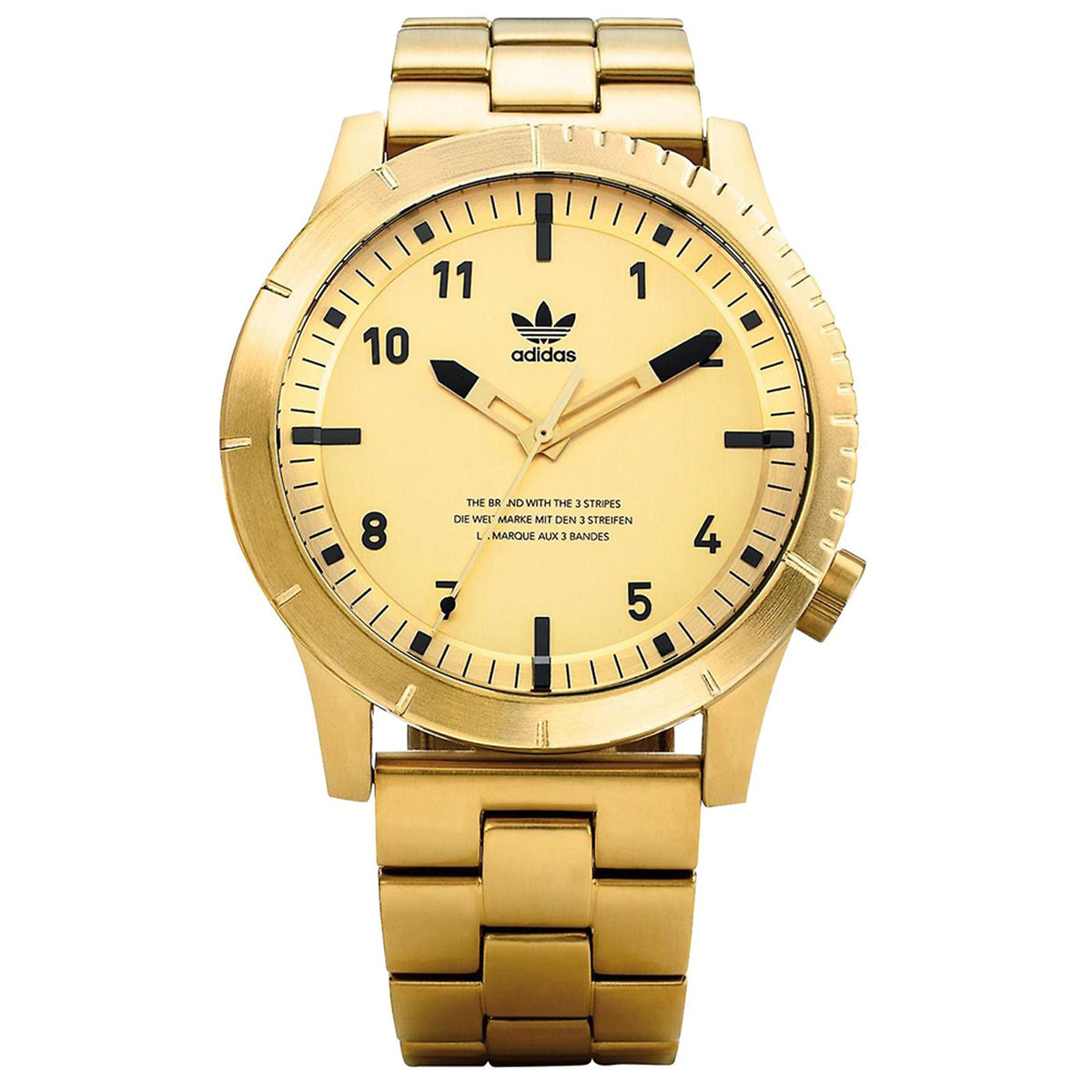 Adidas Men's Cypher M1 Gold Dial Watch - Z03-510 — Accuratime